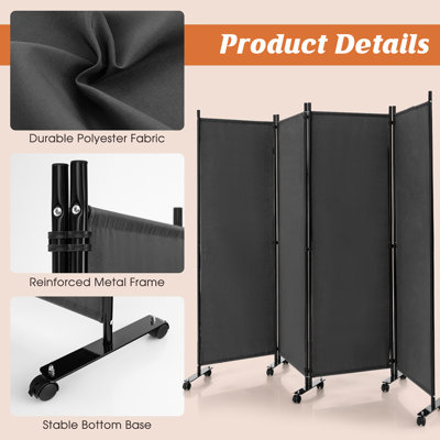Wade Logan® Aytan Folding Room Divider & Reviews | Wayfair