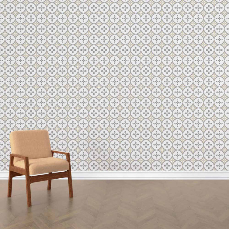 Dakota Fields Alvilde Peel & Stick Geometric Roll | Wayfair