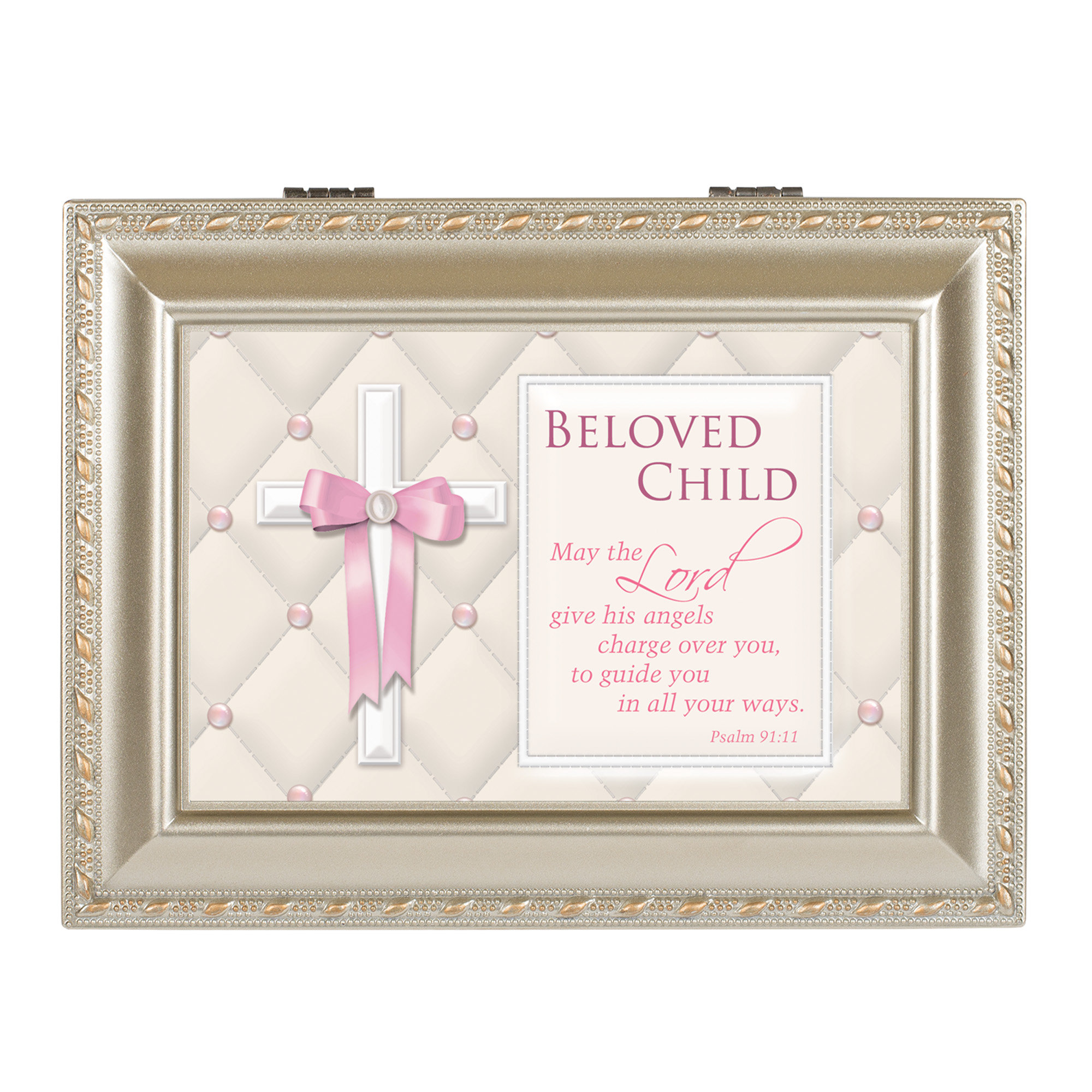 Dicksons Inc Music Beloved Child-Girl Scroll Decorative Box | Wayfair