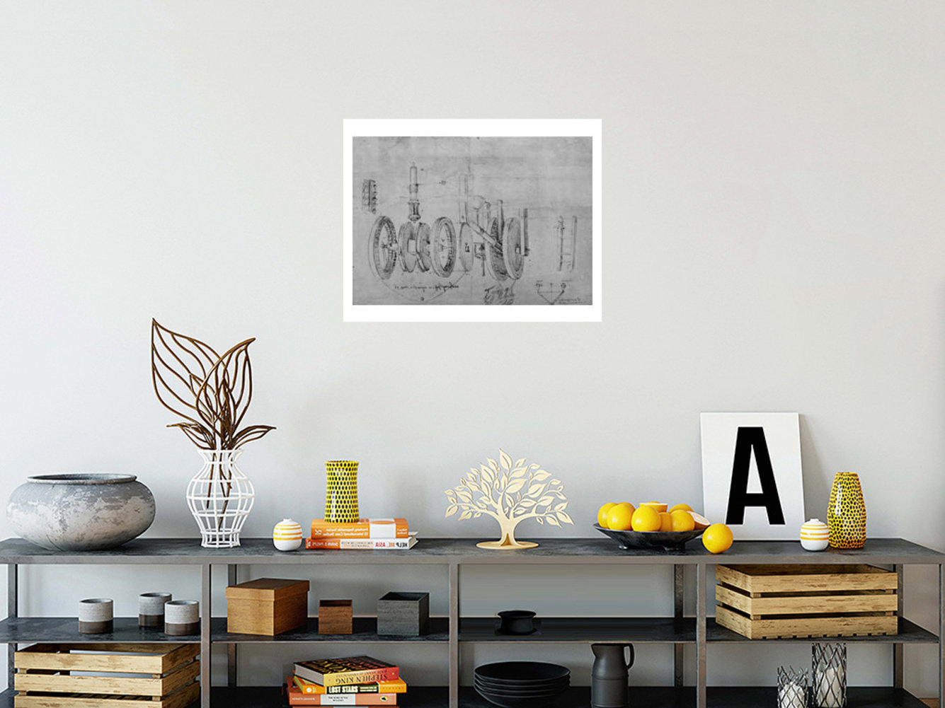 1000Museums Studies of Toothed Gears and a Hygometer fol. 8v-b from the Codex Atlanticus by ...