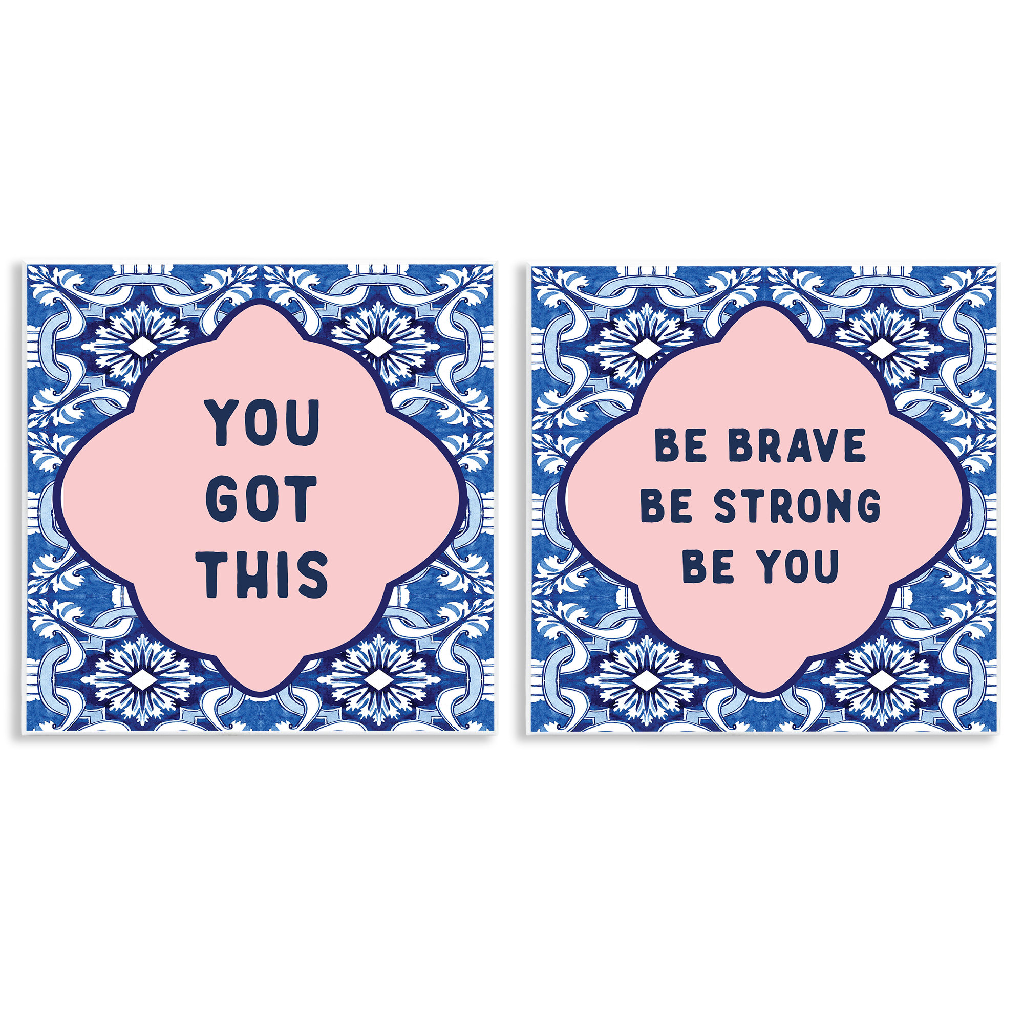 Rosecliff Heights Encouraging Words on Boho 2pc Wall Plaque Set, design ...