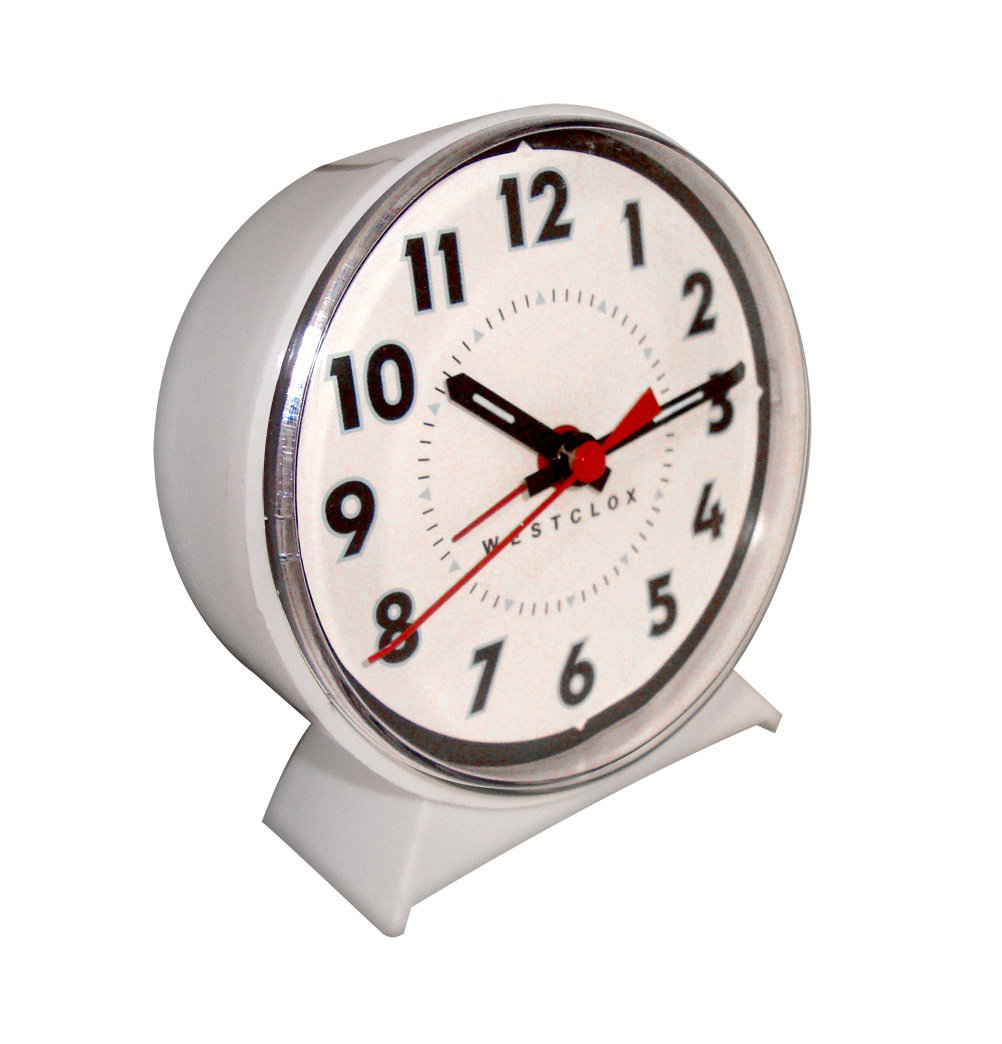 Westclox Clocks Modern & Contemporary Analog: Numerical Alarm Clock ...