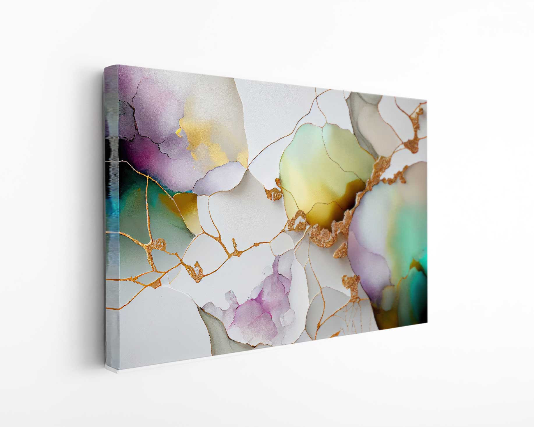 Brayden Studio® Abstract Art On Canvas Print | Wayfair