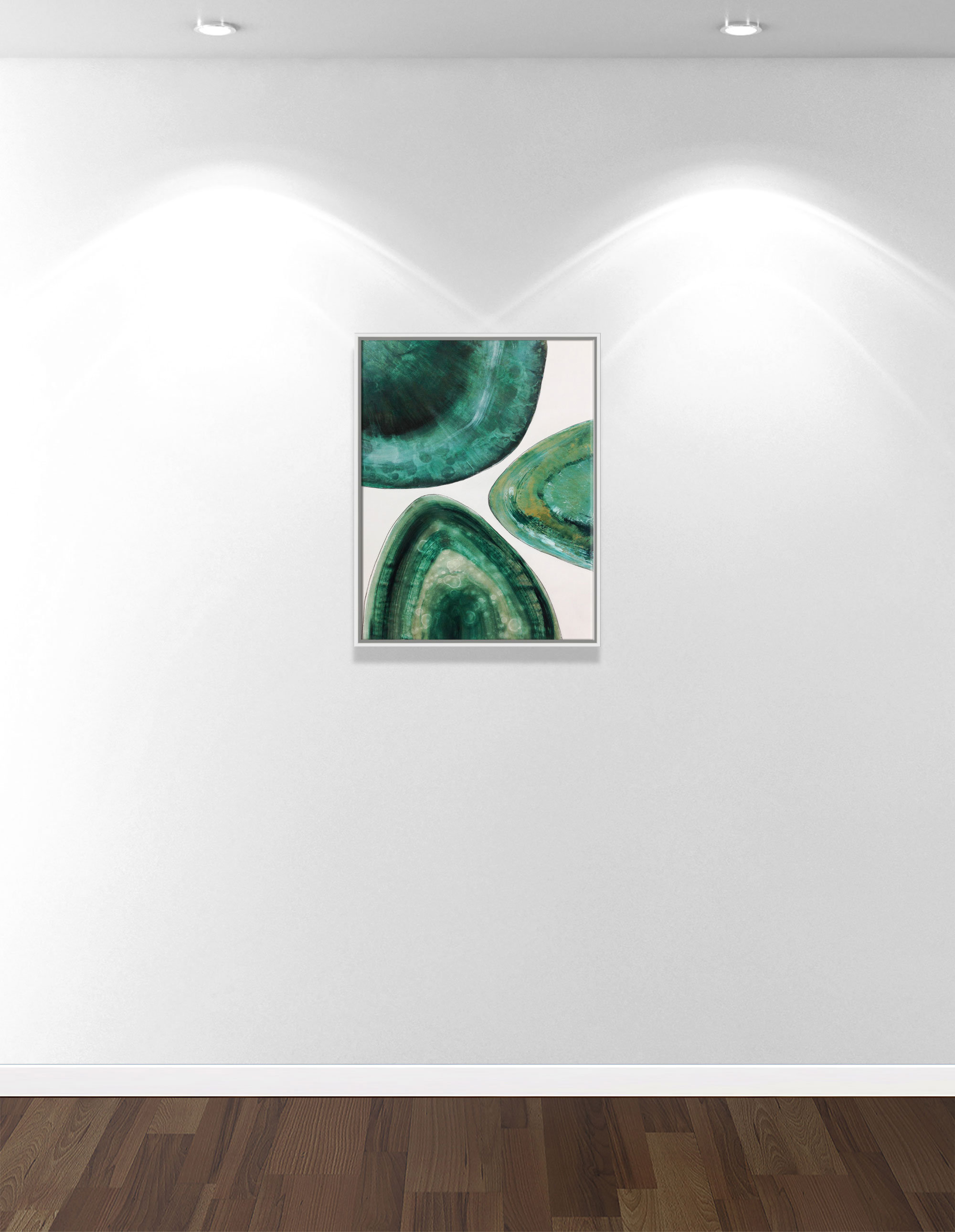 Casa Fine Arts This Stunning Abstract Agate Image - Floater Frame ...