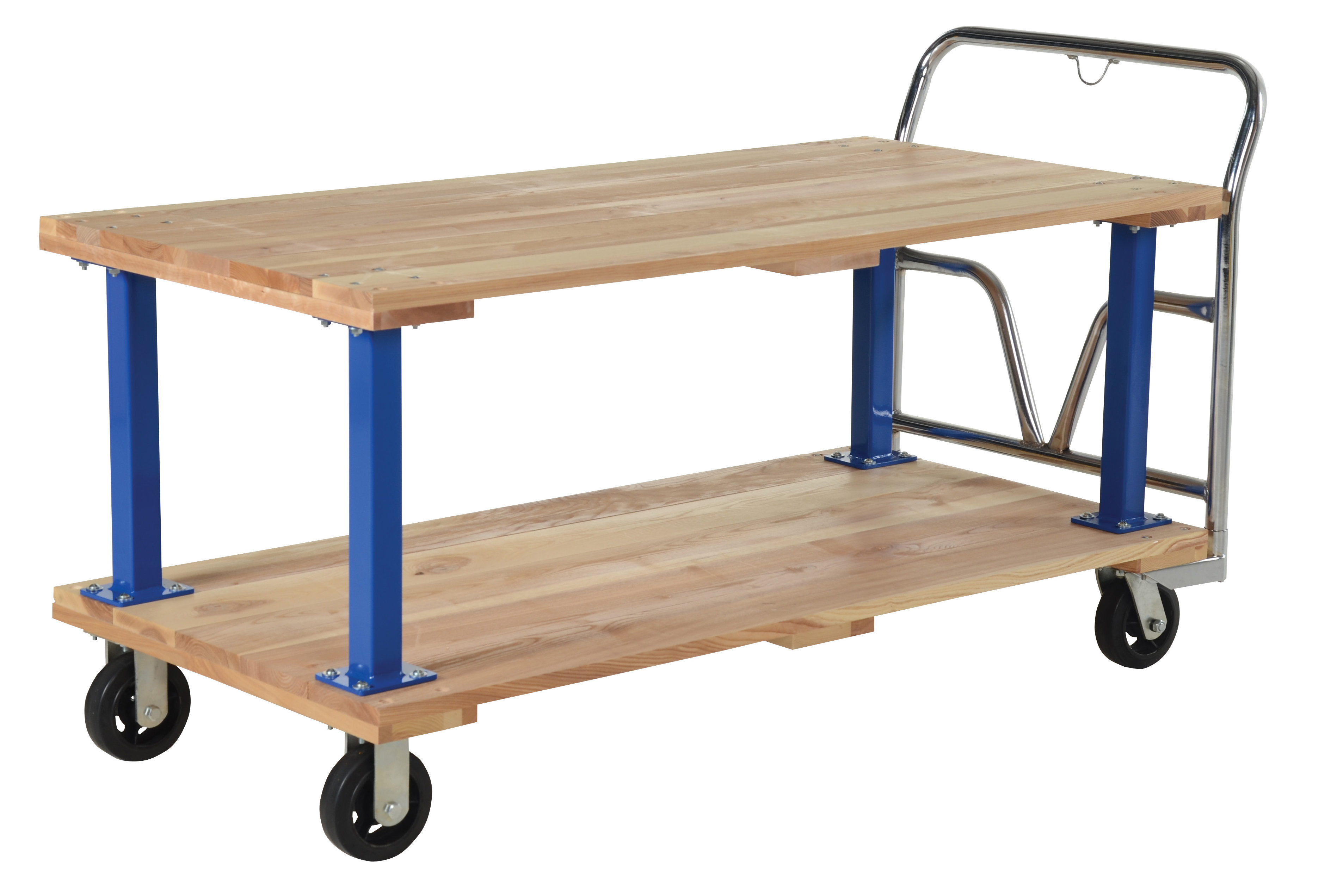 Vestil Double Deck Platform Utility Cart - Wayfair Canada