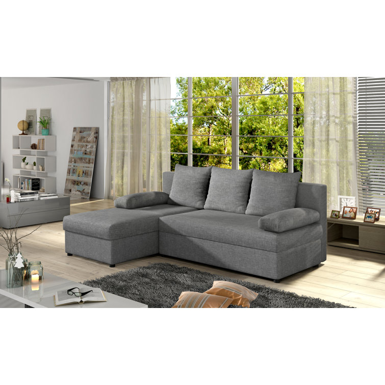 Ivy Bronx Aitan Corner Sofa Bed | Wayfair.co.uk