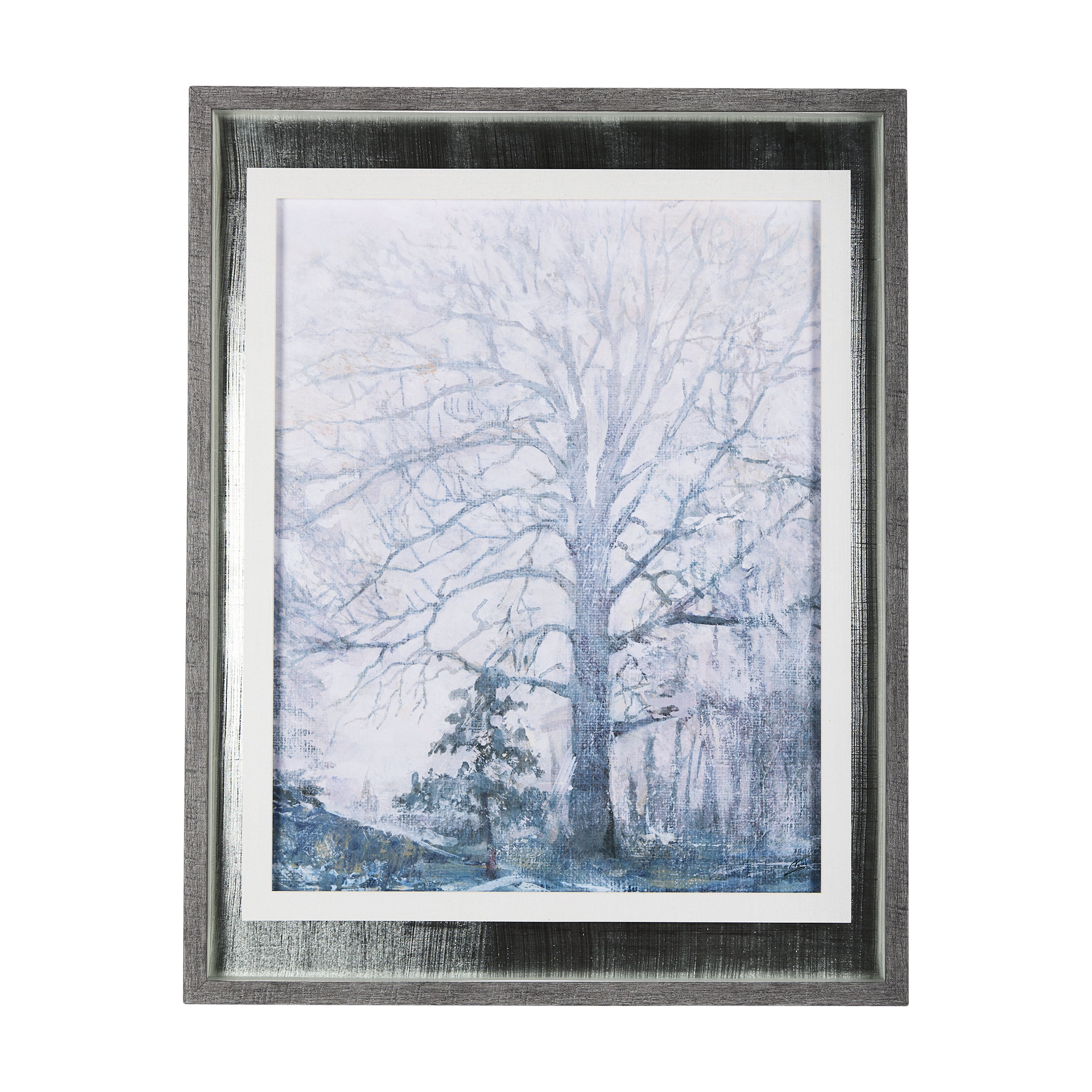Loon Peak® A Fresh Winter Morning I Framed On Paper Print | Wayfair