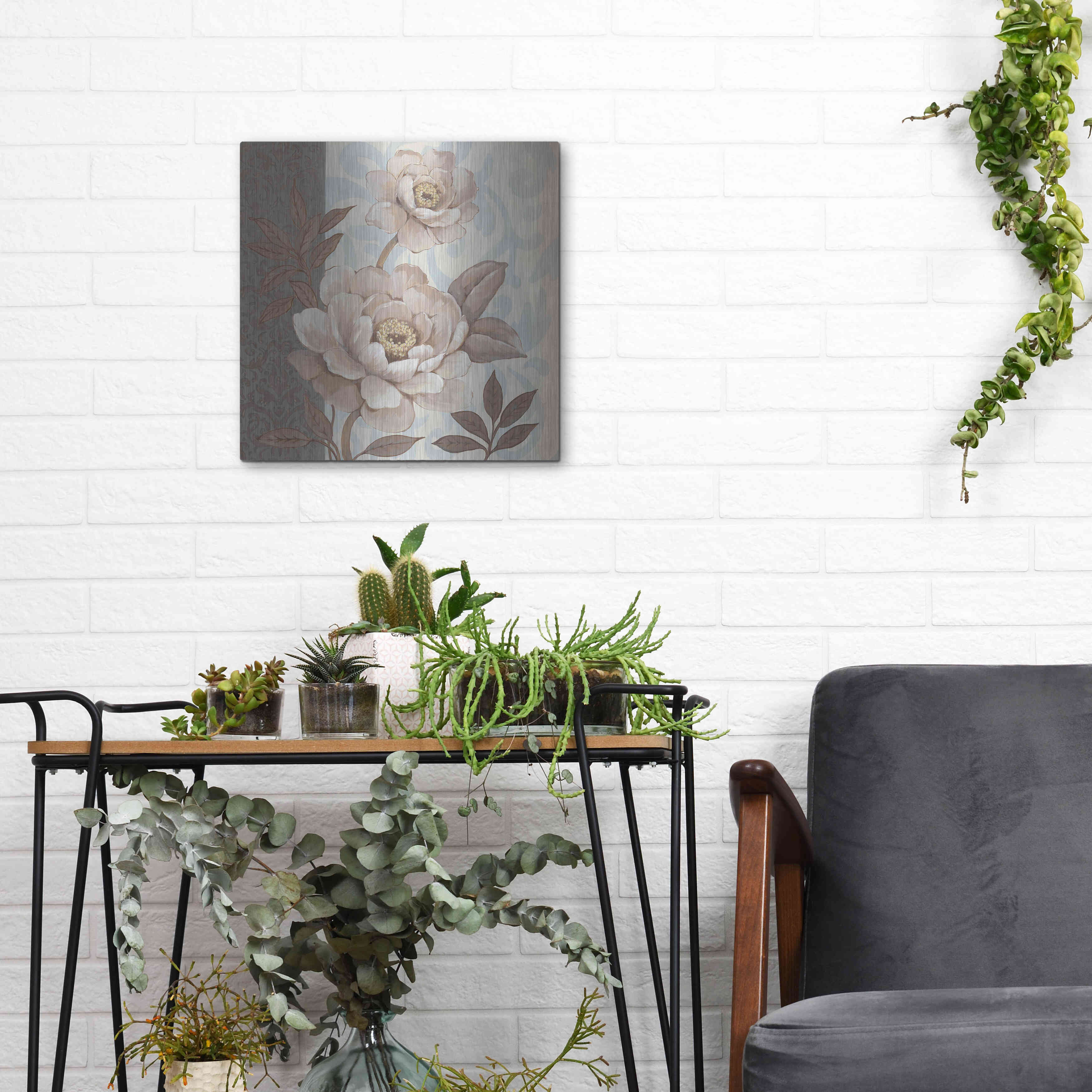Lark Manor™ 'Parisian Peony II' by Tim O'Toole, Metal Wall Art | Wayfair