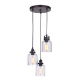 Wayfair | 3 Light Cluster Pendant Lighting You'll Love in 2023