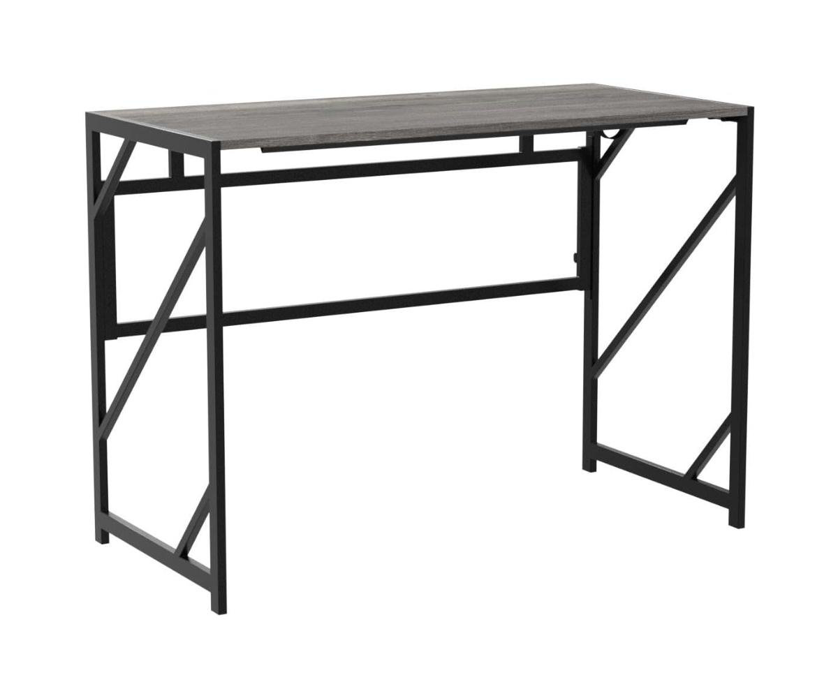 17 Stories 40" Folding Computer Desk No Assembly Needed Foldable Small ...