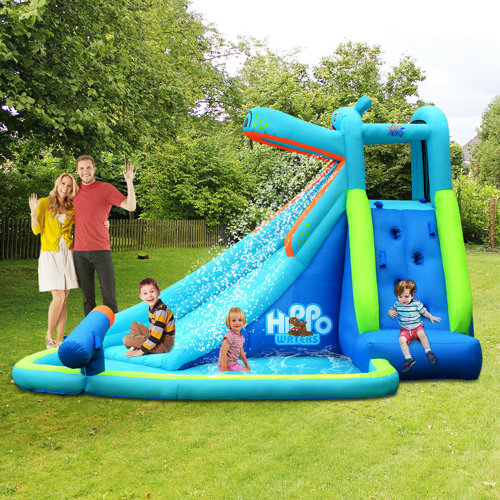 Costway 9.5' x 12.5' Inflatable Slide - Wayfair Canada