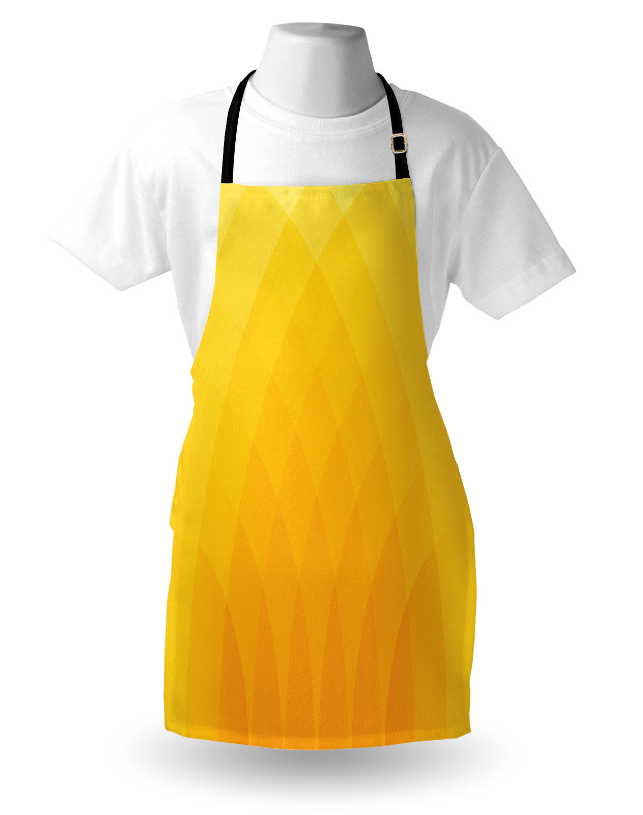 East Urban Home Yellow Apron Unisex Color Shades Modern Adult Size ...