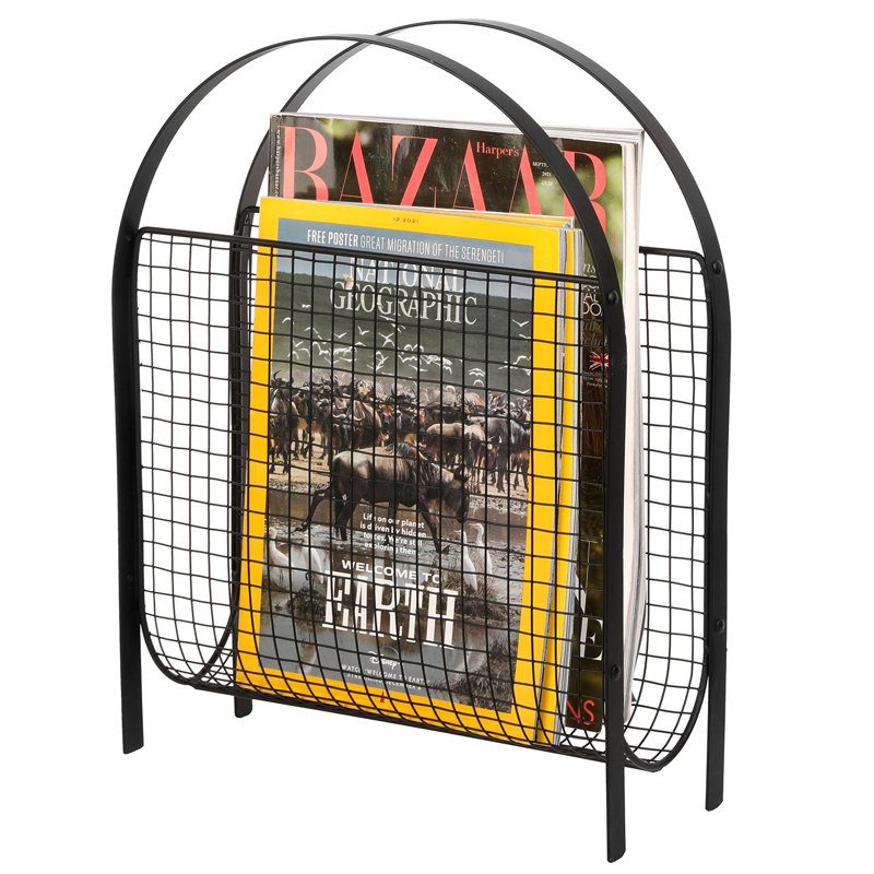Rebrilliant Home Office Desktop Magazine Holder | Wayfair