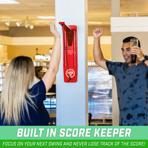 GoSports Hook21 Ring Swing Game - Indoor or Outdoor Ring Toss Game with ...