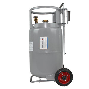 Flame King 30LB Horizontal Vertical Propane Tank with Premium OPD ...
