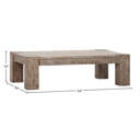 Birch Lane™ Muri Solid Wood 4 Legs Coffee Table | Birch Lane