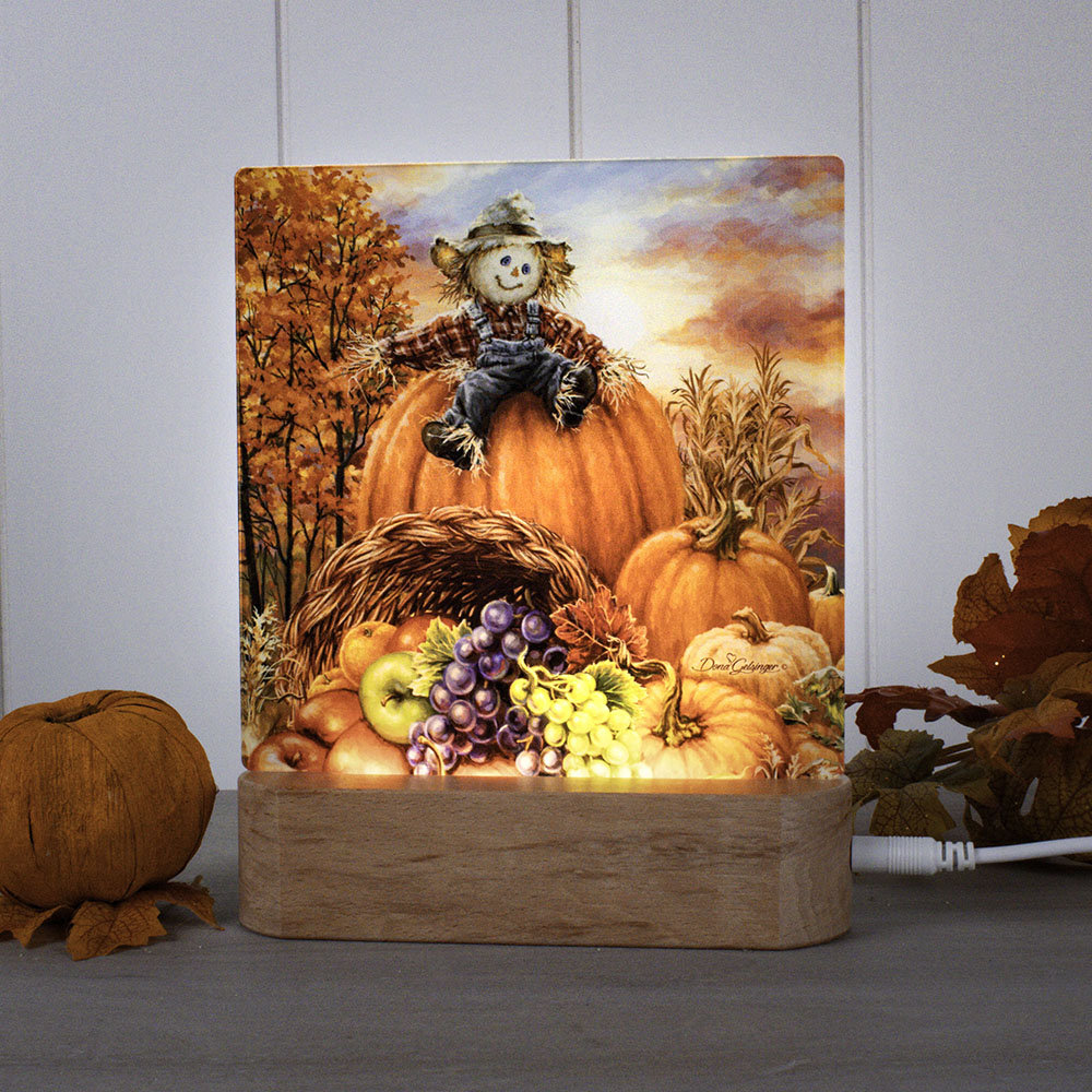 Glow Decor Harvest Cornucopia Night Light | Wayfair