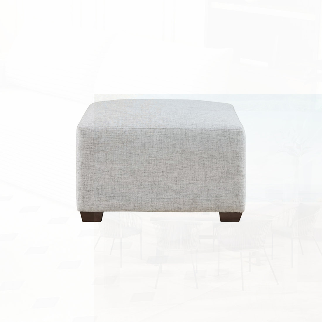Latitude Run® Versatile Modular Ottoman with Performance Fabric and ...