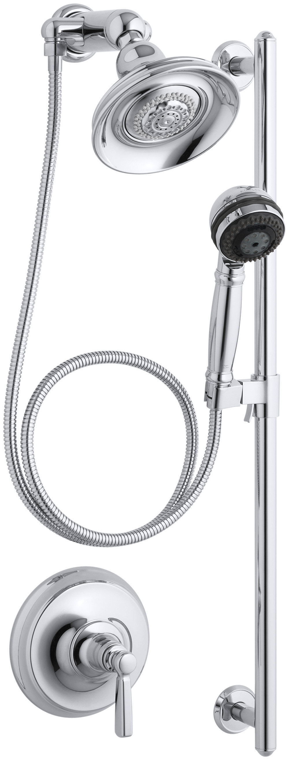 Kohler Bancroft Essentials Performance Showering Package Adjustable ...