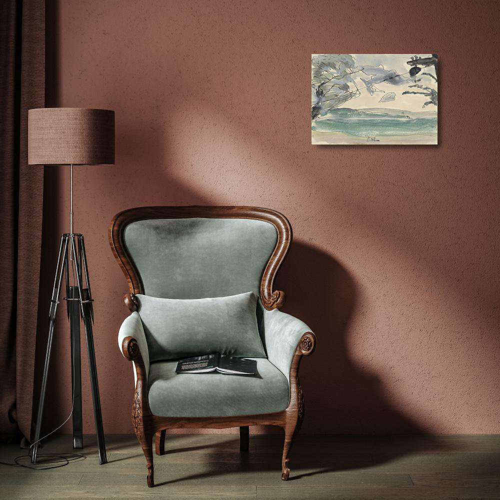 George Oliver "Seneca Lake" by Arthur Dove - Gallery Wrap Canvas Wall ...