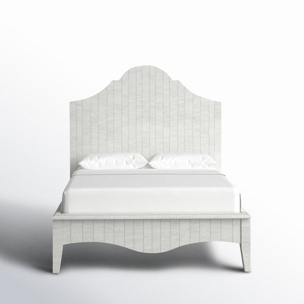 Britta Solid Wood Scalloped Bed & Reviews | Birch Lane
