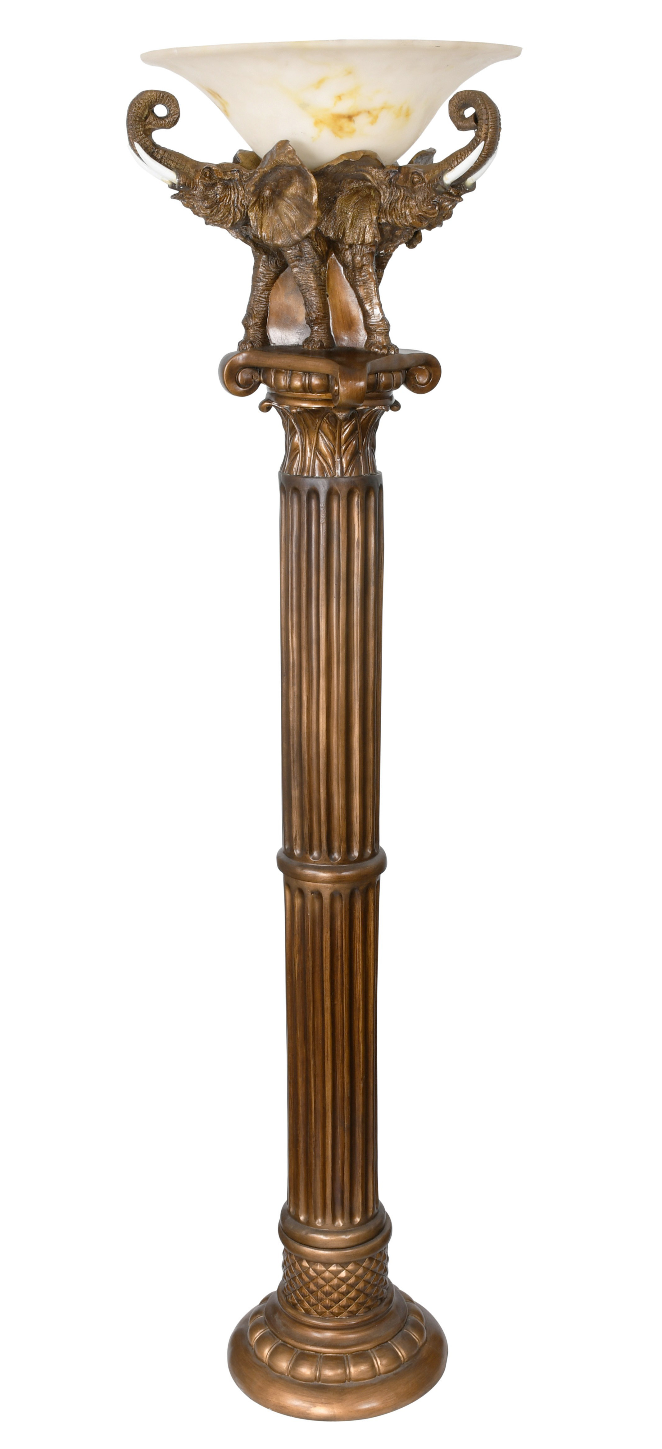 Bungalow Rose 71" Column Floor Lamp | Wayfair