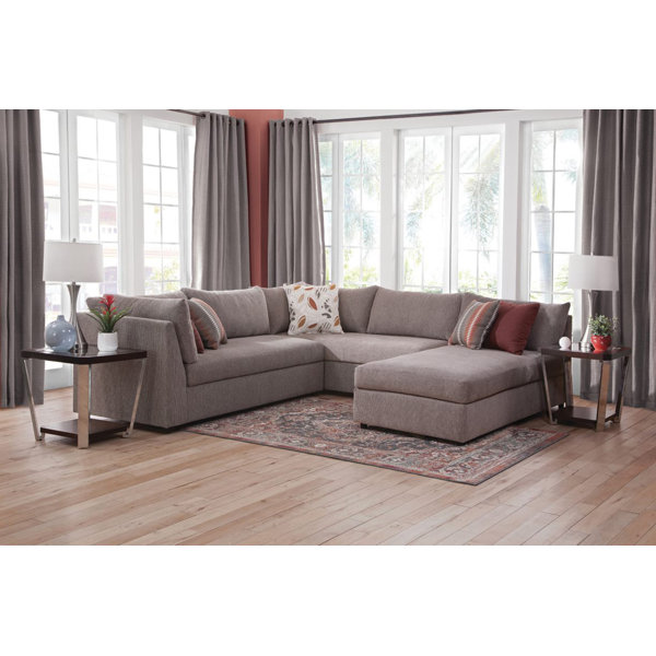 Ebern Designs Tiearra 3 - Piece Upholstered Sectional - Wayfair Canada