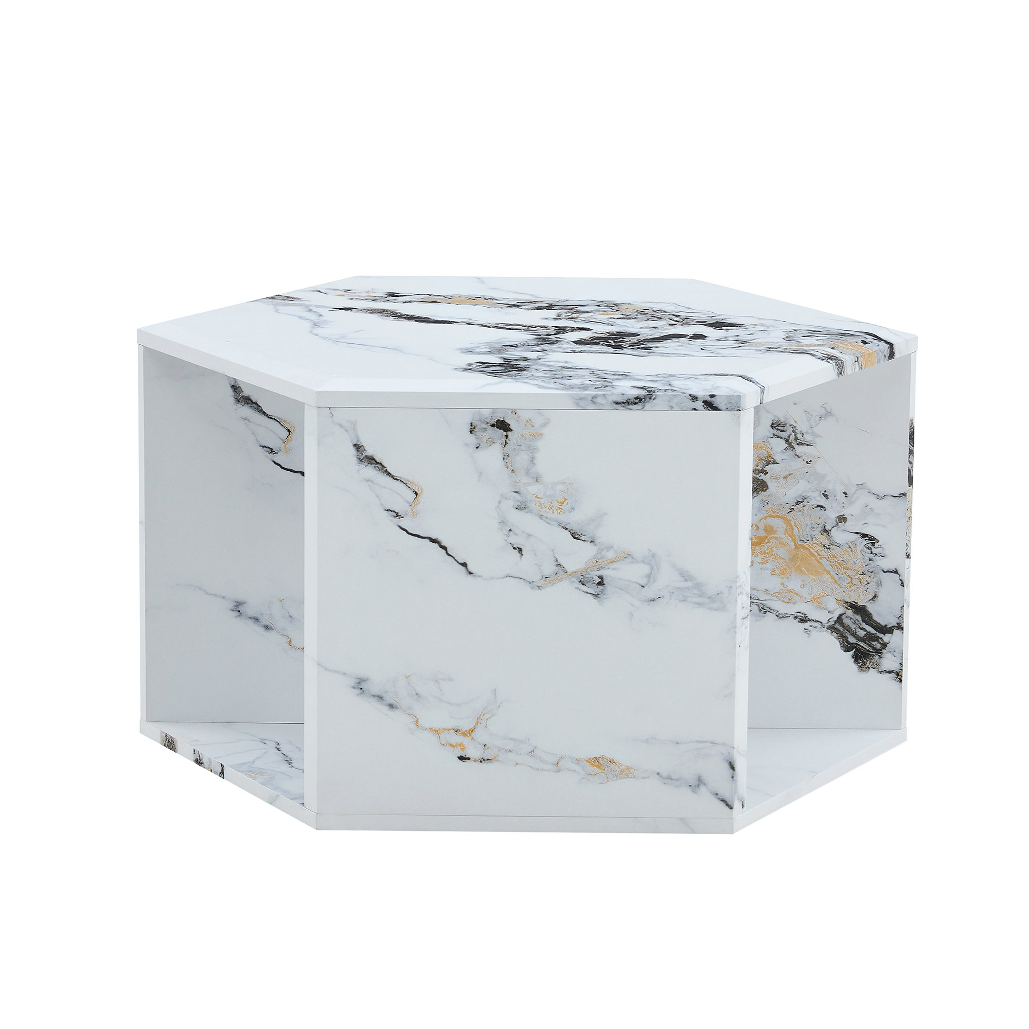 Ivy Bronx Hexagonal coffee table | Wayfair