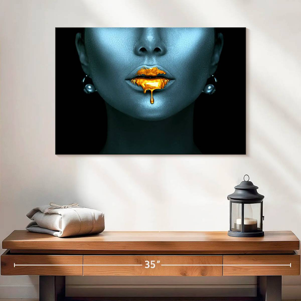 Mercer41 Shuttleworth Liquid Gold Lips | Wayfair