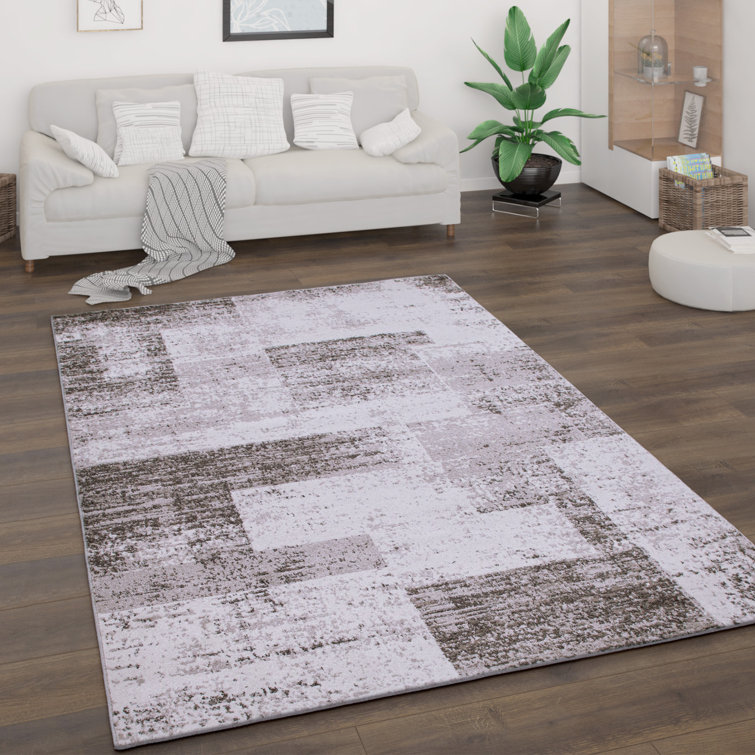 Borough Wharf Batchtown 100% Polypropylene Beige/White Rug | Wayfair.co.uk
