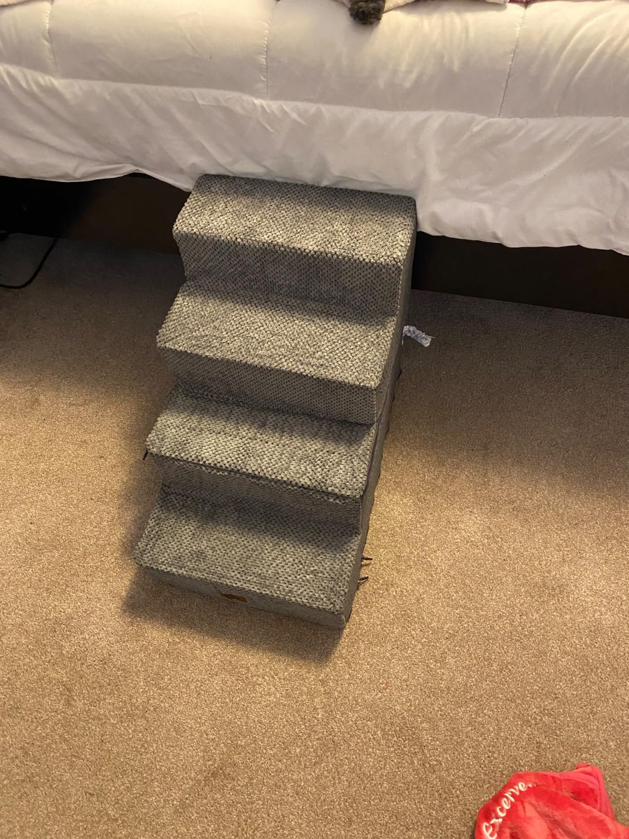 Archie & Oscar™ Dog Stairs For Medium Dogs, 4 Tiers Pet Steps With High ...