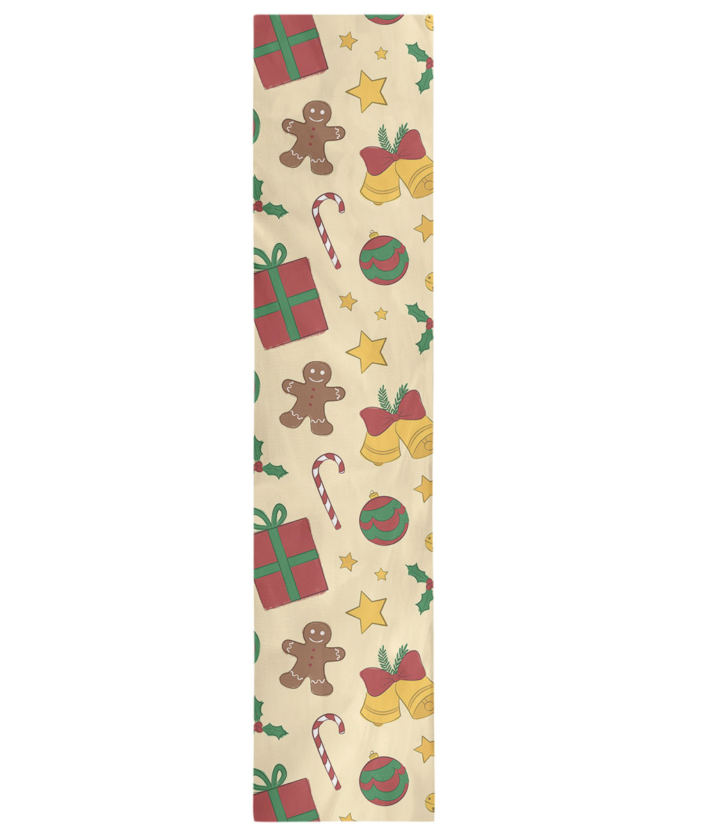 East Urban Home Festive Hol Christmas Table Runner | Wayfair