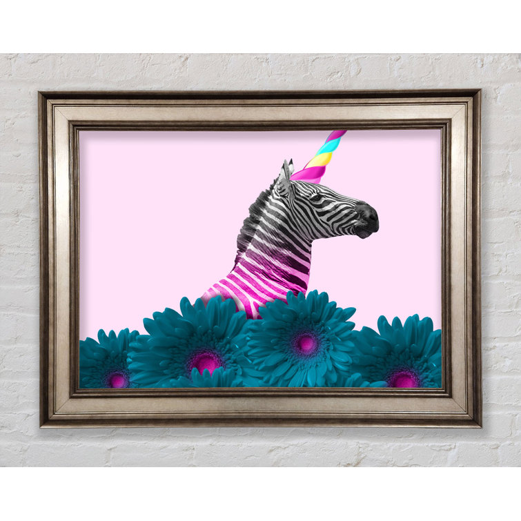 Bright Star The Horned Zebra - Single Picture Frame Art Prints ...