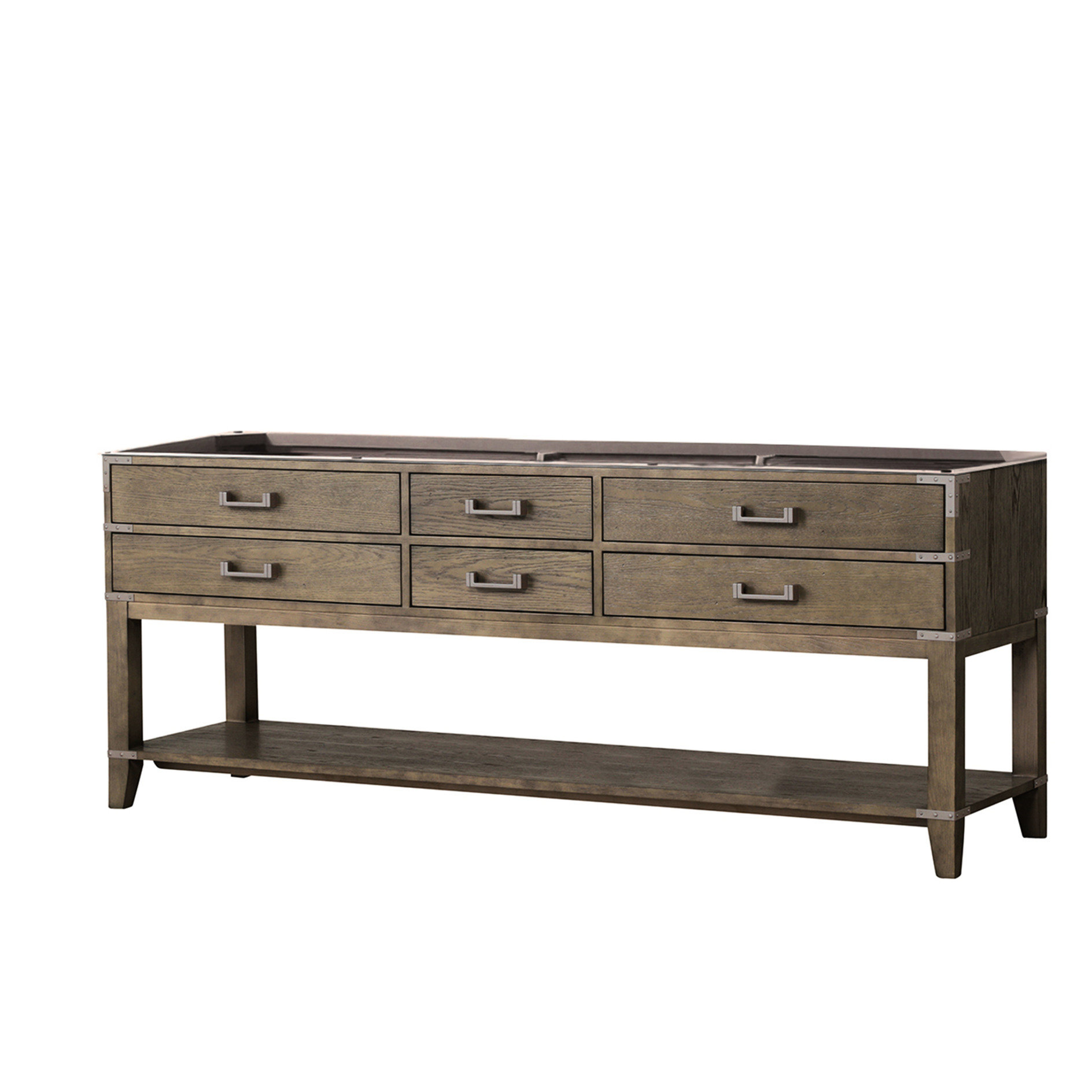 Hokku Designs Double Bath Vanity, Soft - Closing Drawer Technology ...