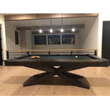 Nixon Billiards Crissycross 8' Slate Pool Table with Professional ...