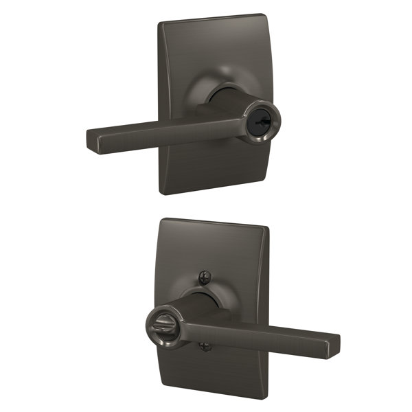 Schlage Complete Entry Lever Set with Deadbolt | Wayfair