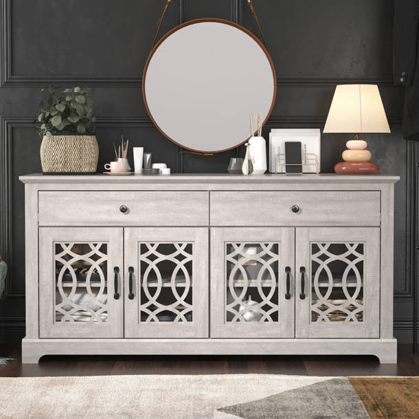 Laurel Foundry Modern Farmhouse Chessani 2 Drawer Sideboard & Reviews ...