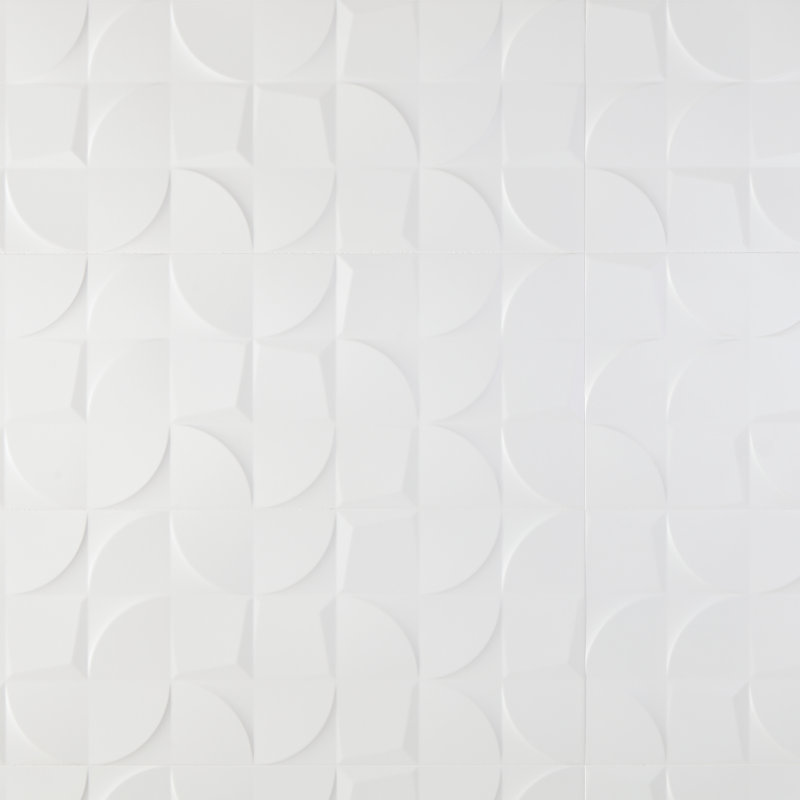 Bond Tile Angela Harris Alinta Sirte 12" x 35" Ceramic Patterned Wall ...