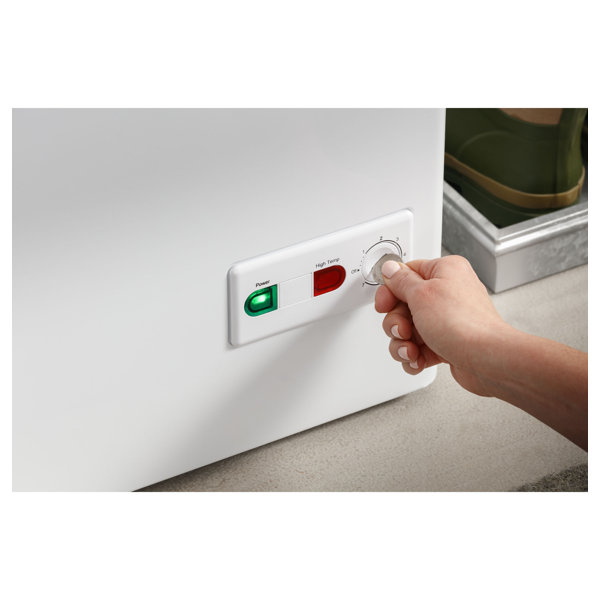 GE Appliances 8.8 Cubic Feet cu. ft. Garage Ready Chest Freezer with ...