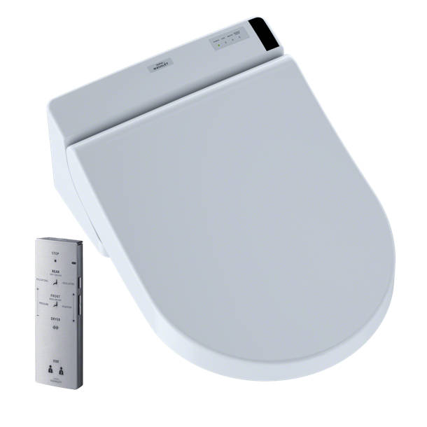 TOTO Washlet® C5 WASHLET+ Ready Electronic Toilet Elongated Bidet Seat ...