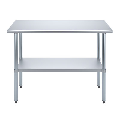Amgood Stainless Steel Top Workbench & Reviews | Wayfair