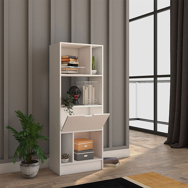 Latitude Run Aigar 160cm H x 60cm W Bookcase | Wayfair.co.uk