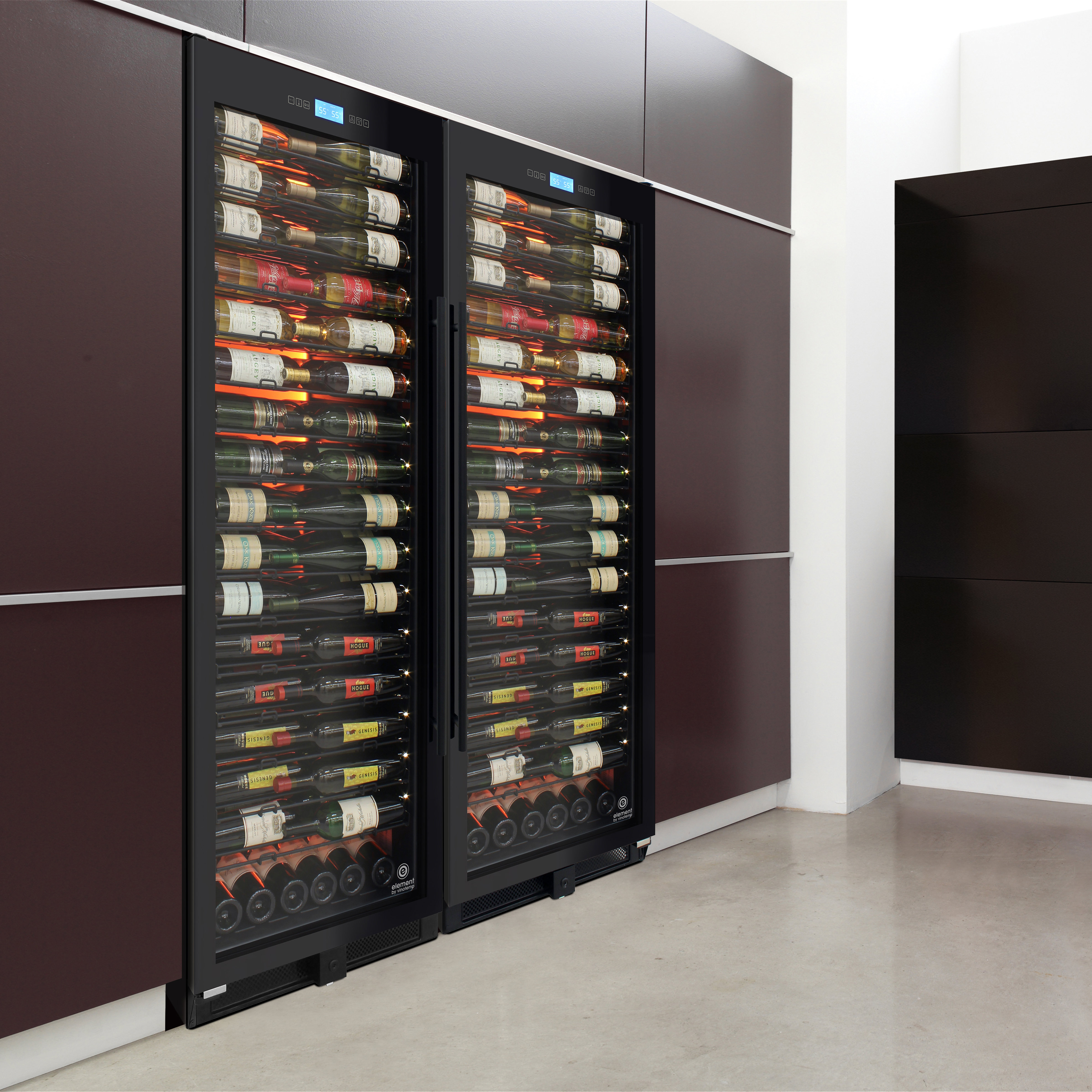 Vinotemp 141 Bottle Single Zone Wine Refrigerator | Wayfair