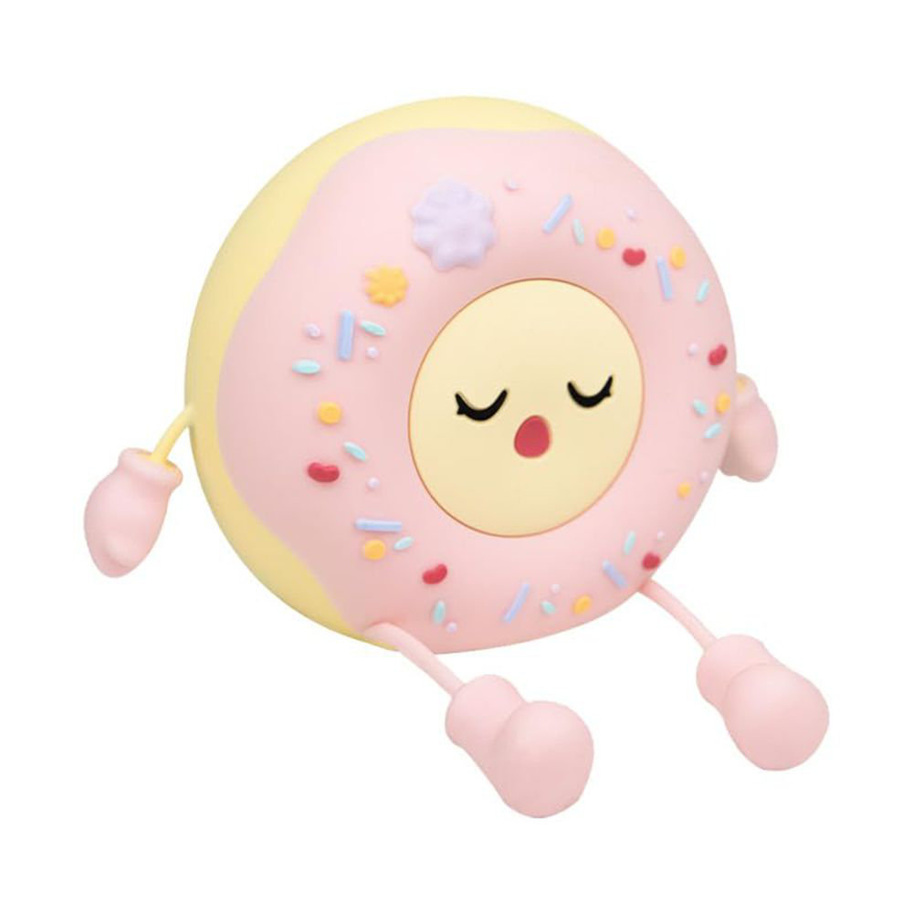 Zeki Shoggy Donut Night Light, Silicone Nursery Nightlight, Cute Light ...