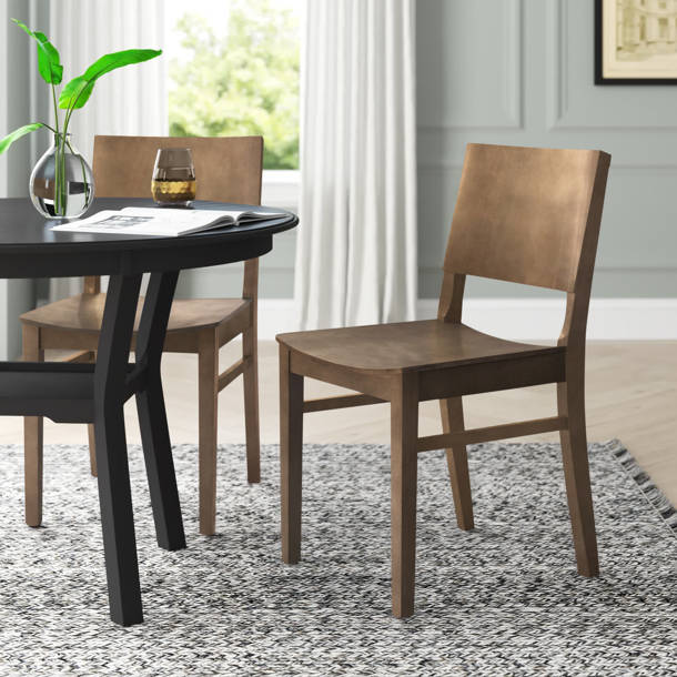 Wade Logan® Linzy Solid Wood Side Chair | Wayfair