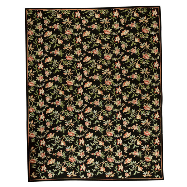 Bokara Rug Co., Inc. One-of-a-Kind 9' 0 X 12'0 Area Rug in Black/Green ...