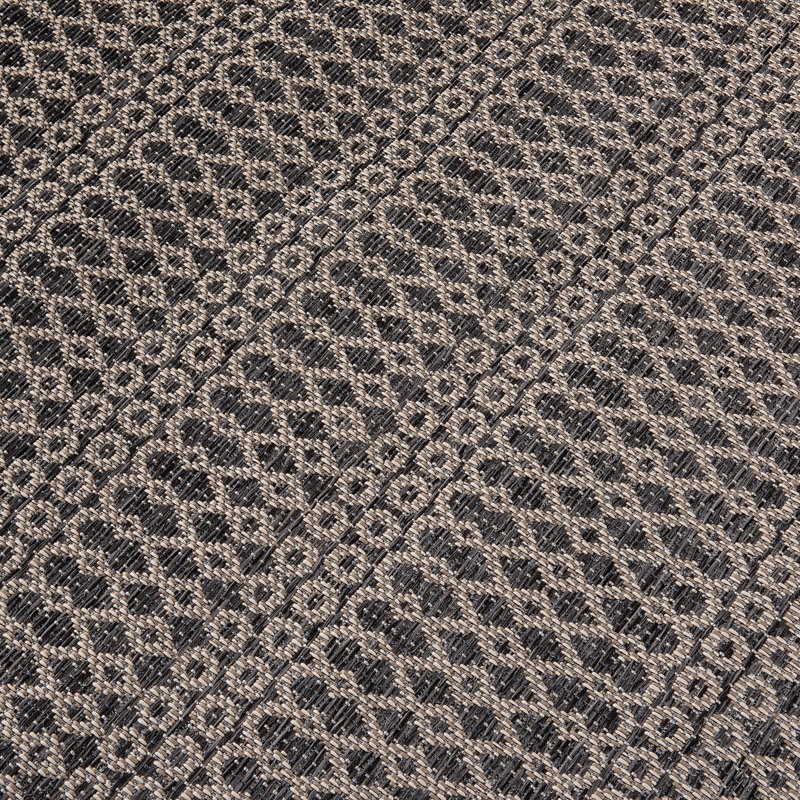 The Twillery Co.® Buckhead Contemporary Trellis Cream/Gray Indoor ...