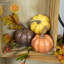 Northlight Seasonal Orange Brown and Purple Fall Harvest Tabletop ...
