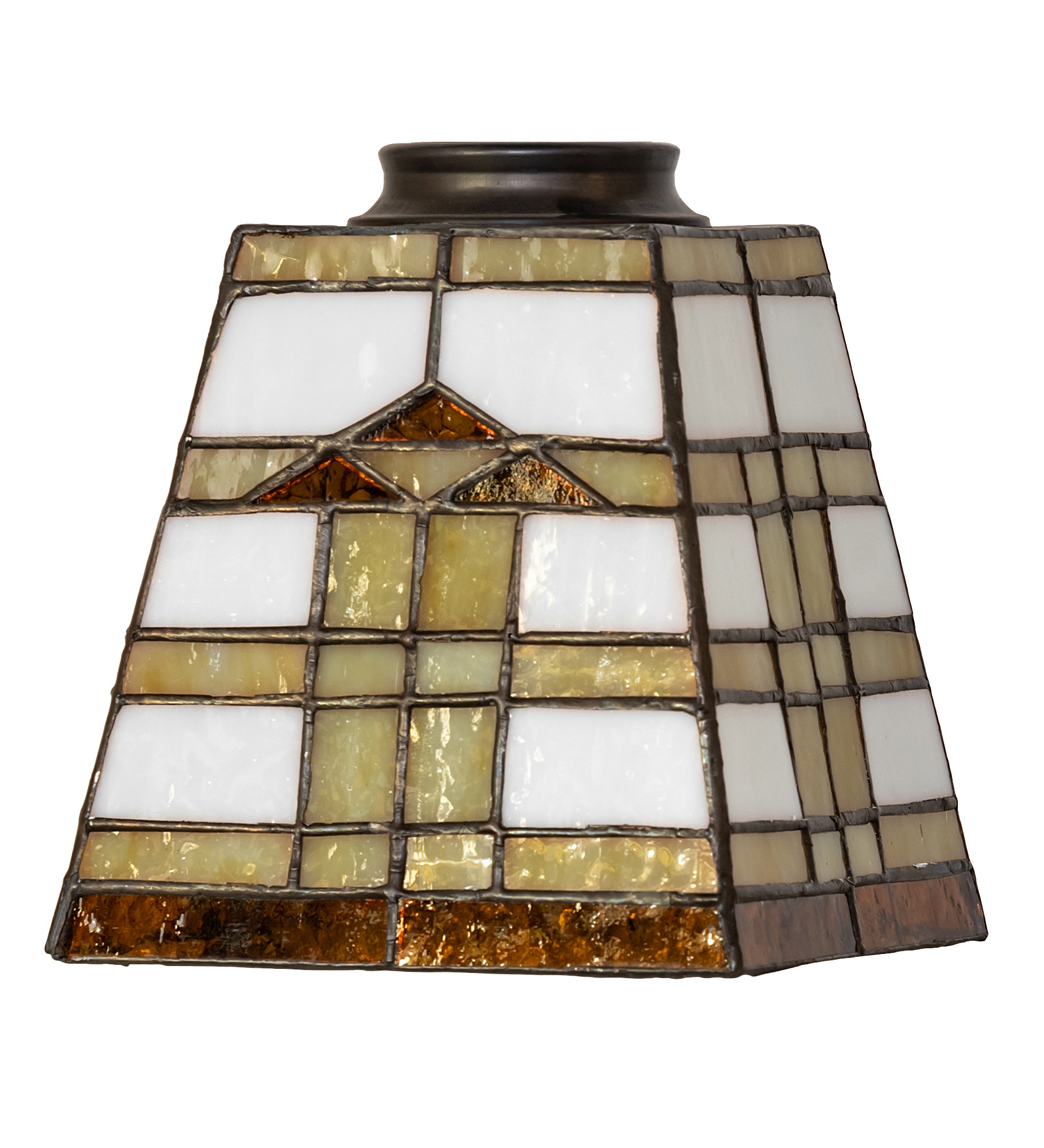 Canora Grey 5" Square Arrowhead Mission Shade | Wayfair