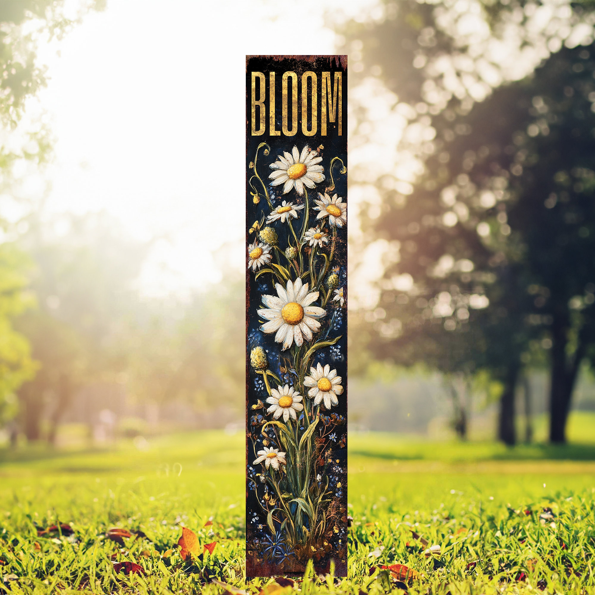 Lark Manor™ Summer Wildflower Bloom Garden Stake Floral Yard Sign for ...